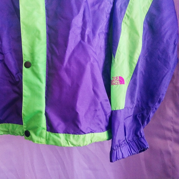 The North Face | Jackets & Coats | Vintage The North Face Neon Jacket ...